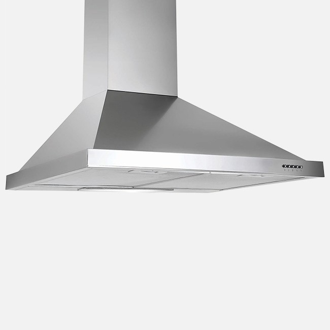 Stainless steel cooker hoods | open plan extractor fan UK