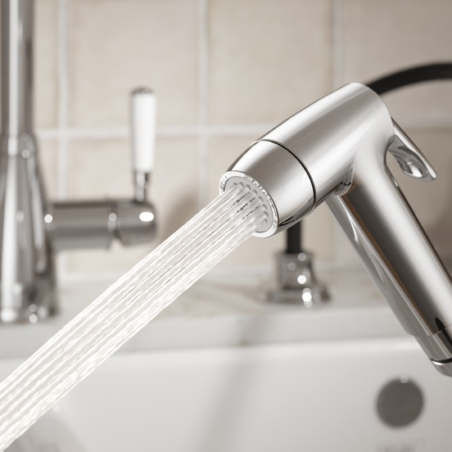 Professional Hand Spray Twin Flow Chrome | Dual Flow Mode | IE